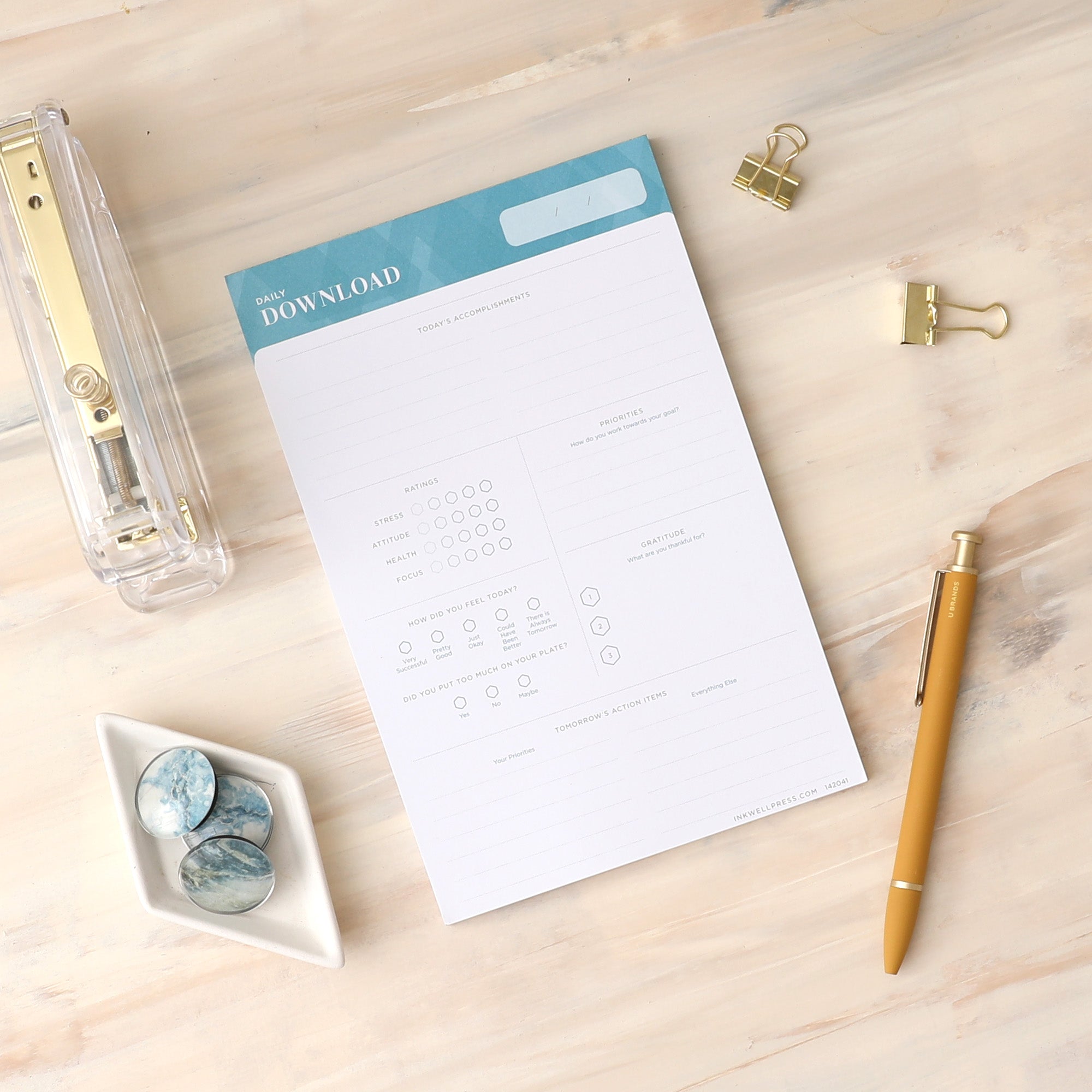 Daily Planning Notepad for Busy Women to Help You Feel Successful ...
