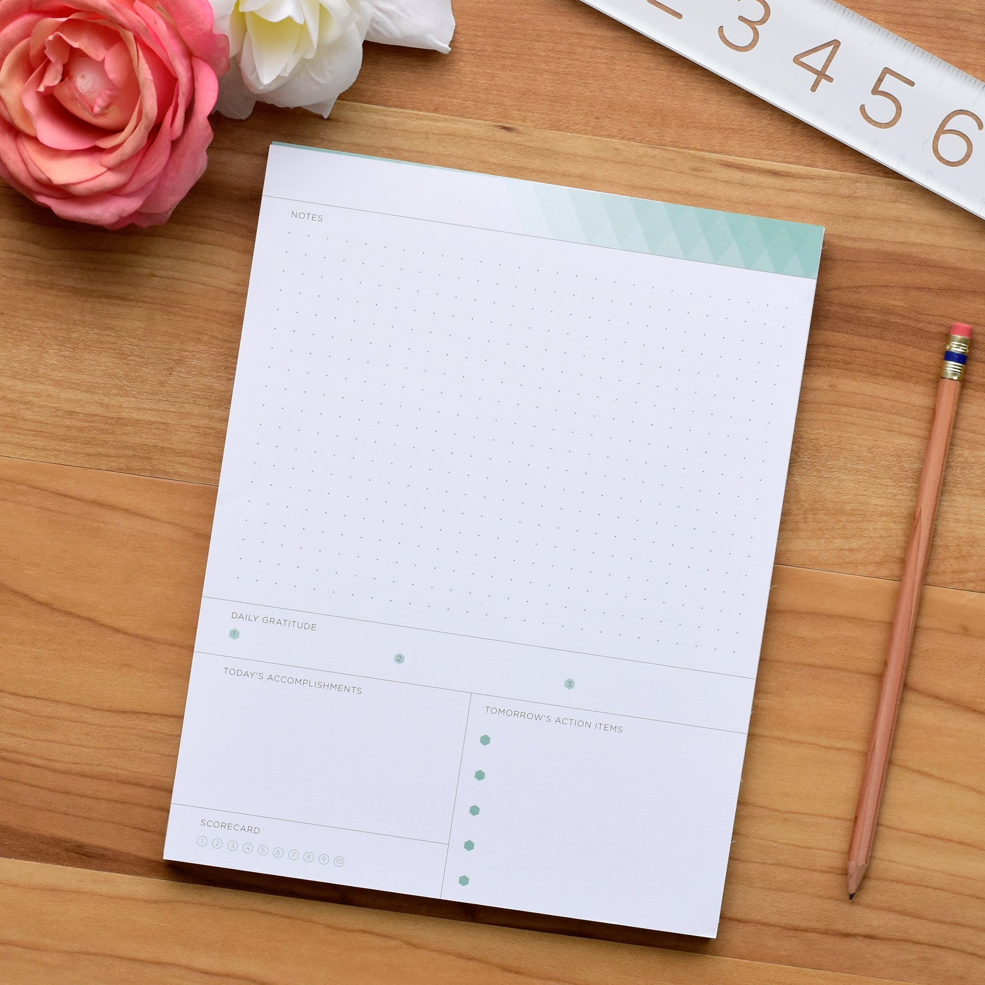 2021 DAILY FOCUS AND GRATITUDE NOTEPAD – inkWELL Press