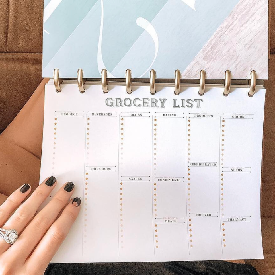 Meal Planner Insert – inkWELL Press