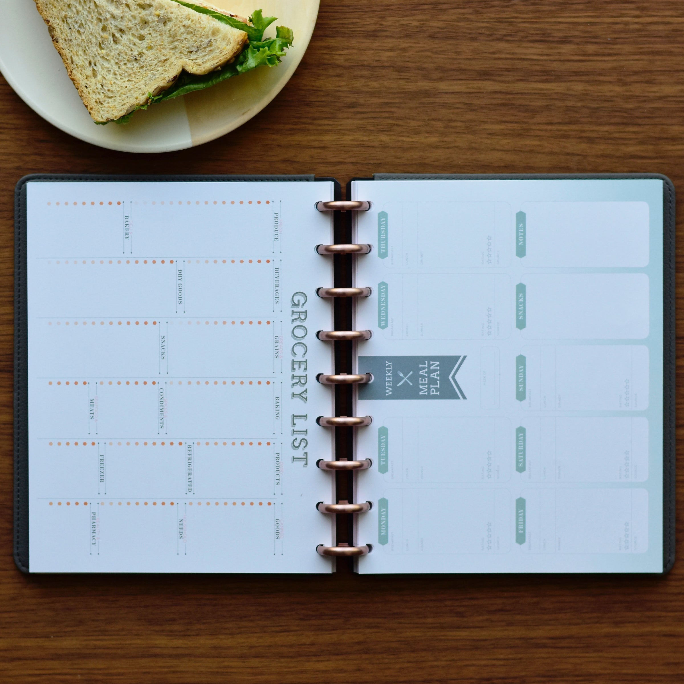Meal Planner Insert – inkWELL Press